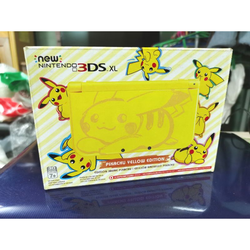 New Nintendo 3DS XL Pokemon Yellow Limited Edition | Shopee Singapore