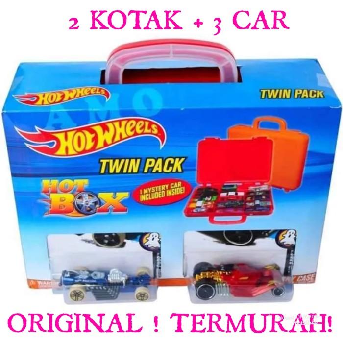 Diecast | Hot Wheels Carry Case Twin Pack Hotbox Free 3car -2 Box Hot ...