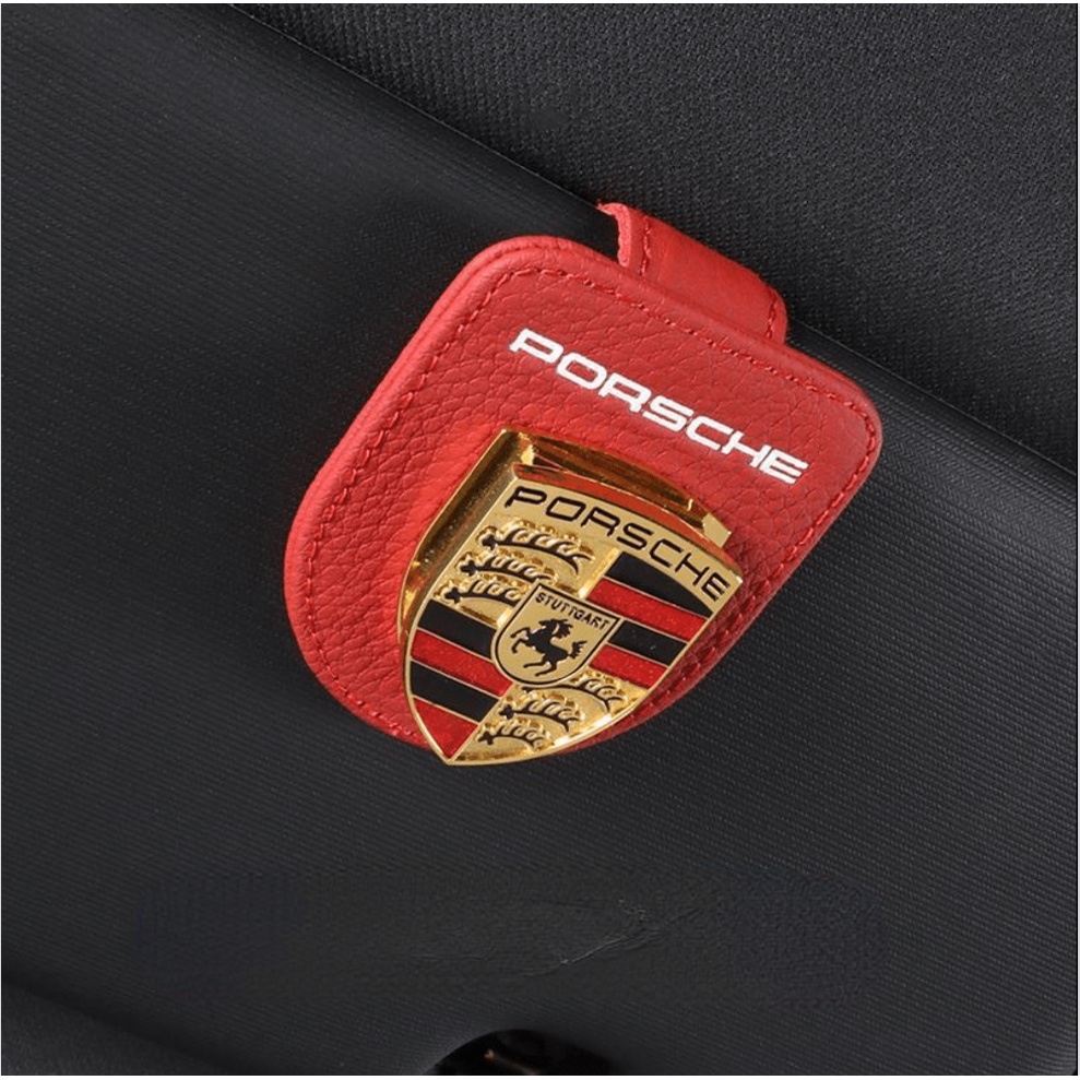 Porsche interior visor glasses clip macan Cayenne Cayman taycan 718 ...