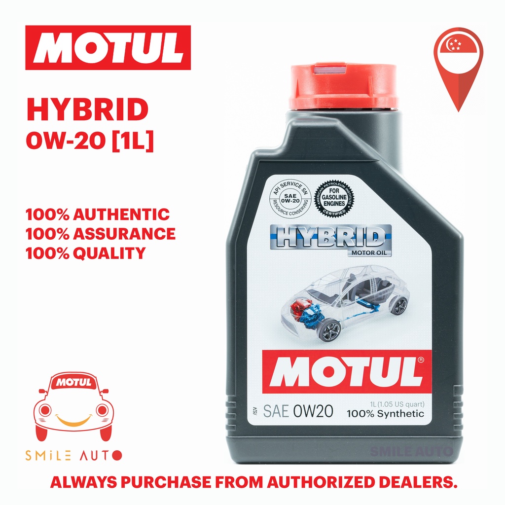 MOTUL HYBRID 0W20 ENGINE OIL [1L] | Shopee Singapore