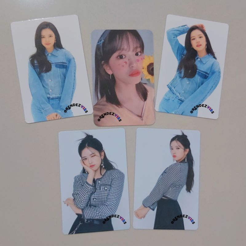 Izone Yujin Oneiric Diary Photocard Trading Card | Shopee Singapore