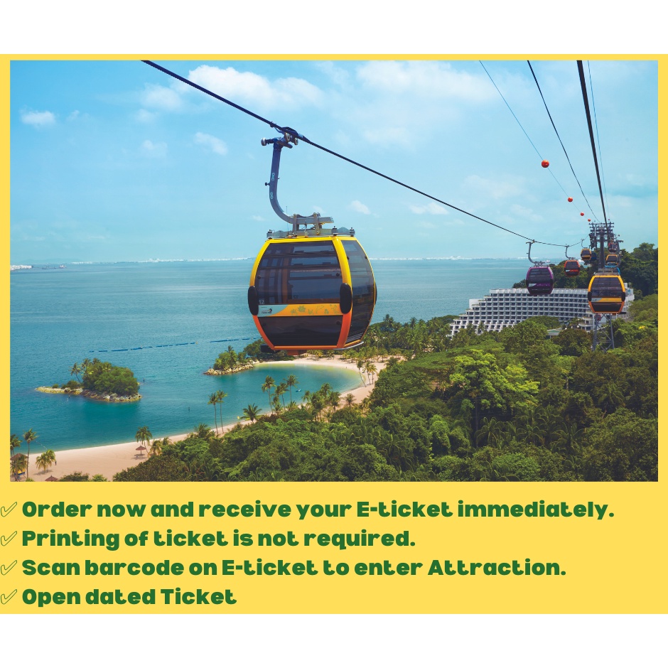 2 Way Cable Car - Mt Faber And Sentosa Line | Shopee Singapore