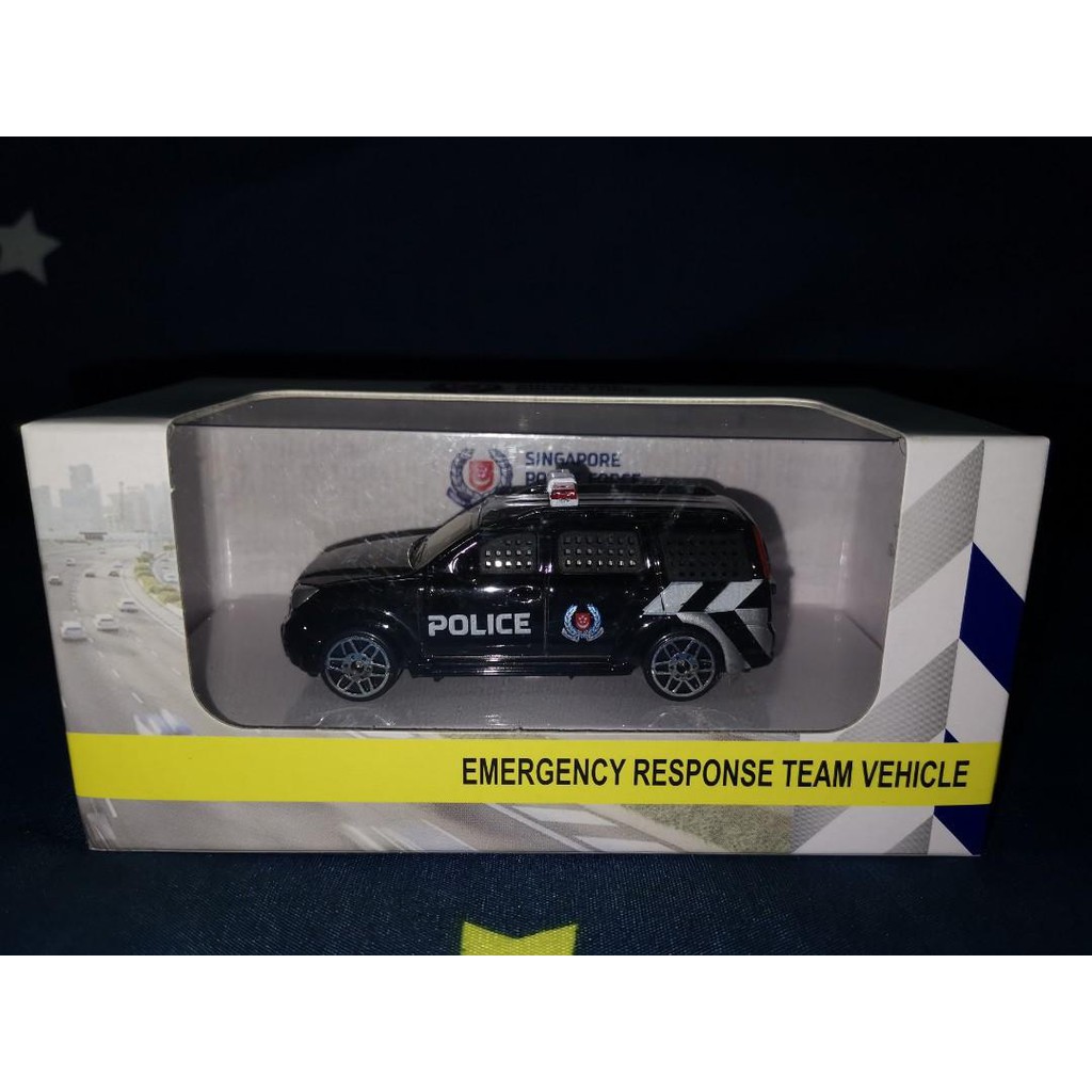 Singapore Police Force (SPF) Emergency Response Team Vehicle Model (1: ...