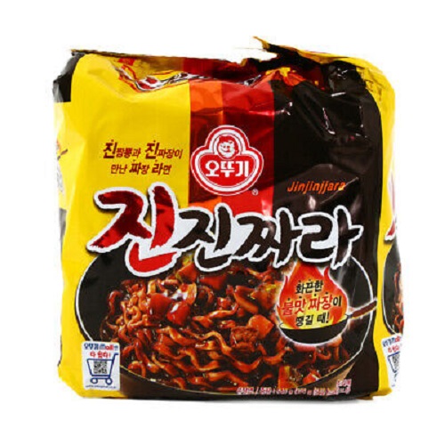 OTTOGI Jinjin Jjajang & Jjamppong Ramen 135g x 4p [Korean] | Shopee ...