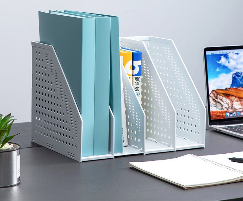 A4 Shelf File Retractable Collapsible Storage Box Desk Shelves Book ...