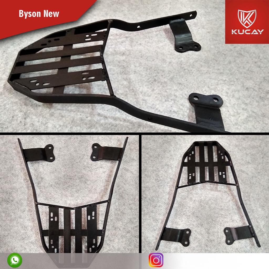 Yamaha Byson New Kucay Static Motorcycle Top Box Brackets | Shopee ...