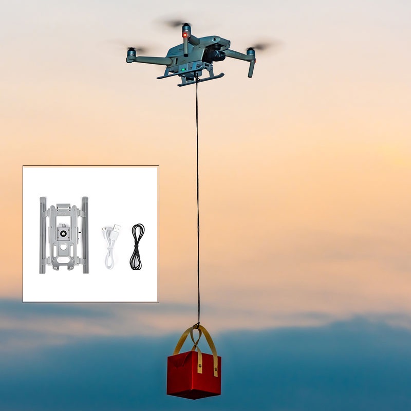 DJI Mavic Air 2/Air 2S Drone Airdrop System w Landing Gear Wedding Proposal Delivery Device ...