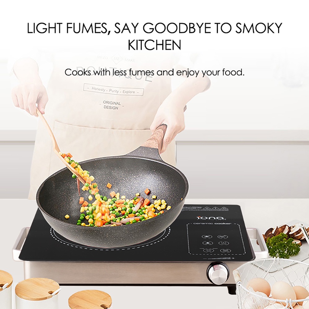IONA Ceramic Induction Cooker Stove | Multifunctional Electric Infrared ...