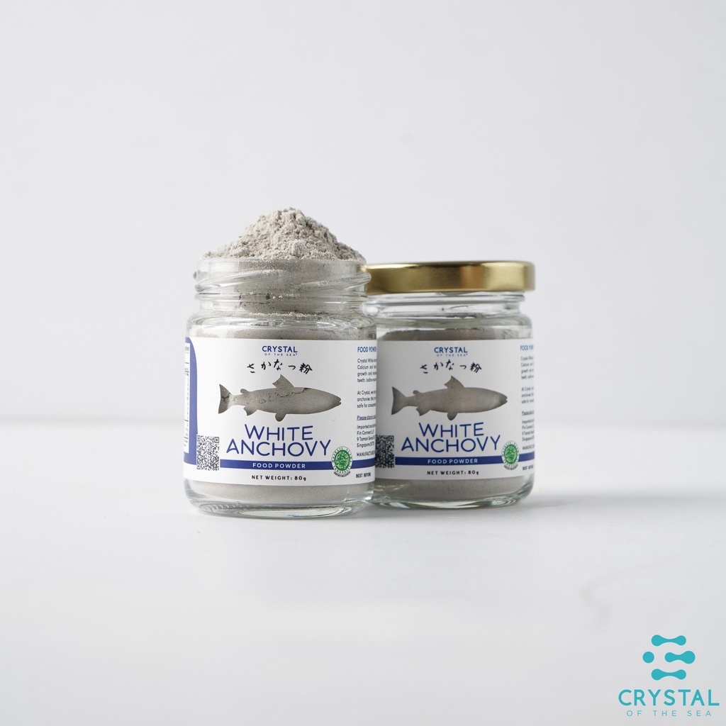 CrystalSeaSG - Premium White Bait (White Anchovy) Powder 80g - 22.90 ...