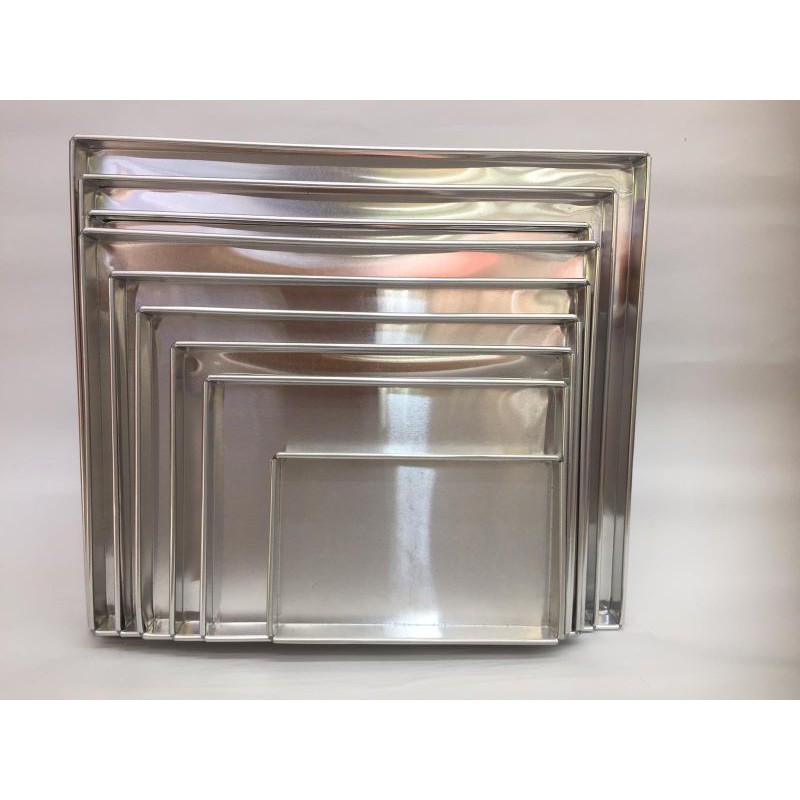 1 inch rectangle aluminium baking tray | Shopee Singapore