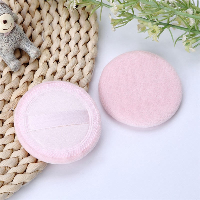 10Pcs Powder Puff Washable Compact Professional Velour Puffs for Loose ...