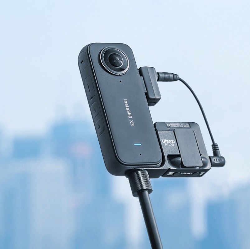 Insta360 X3 Mic Adapter to use with 3.5mm External Microphone | Shopee ...