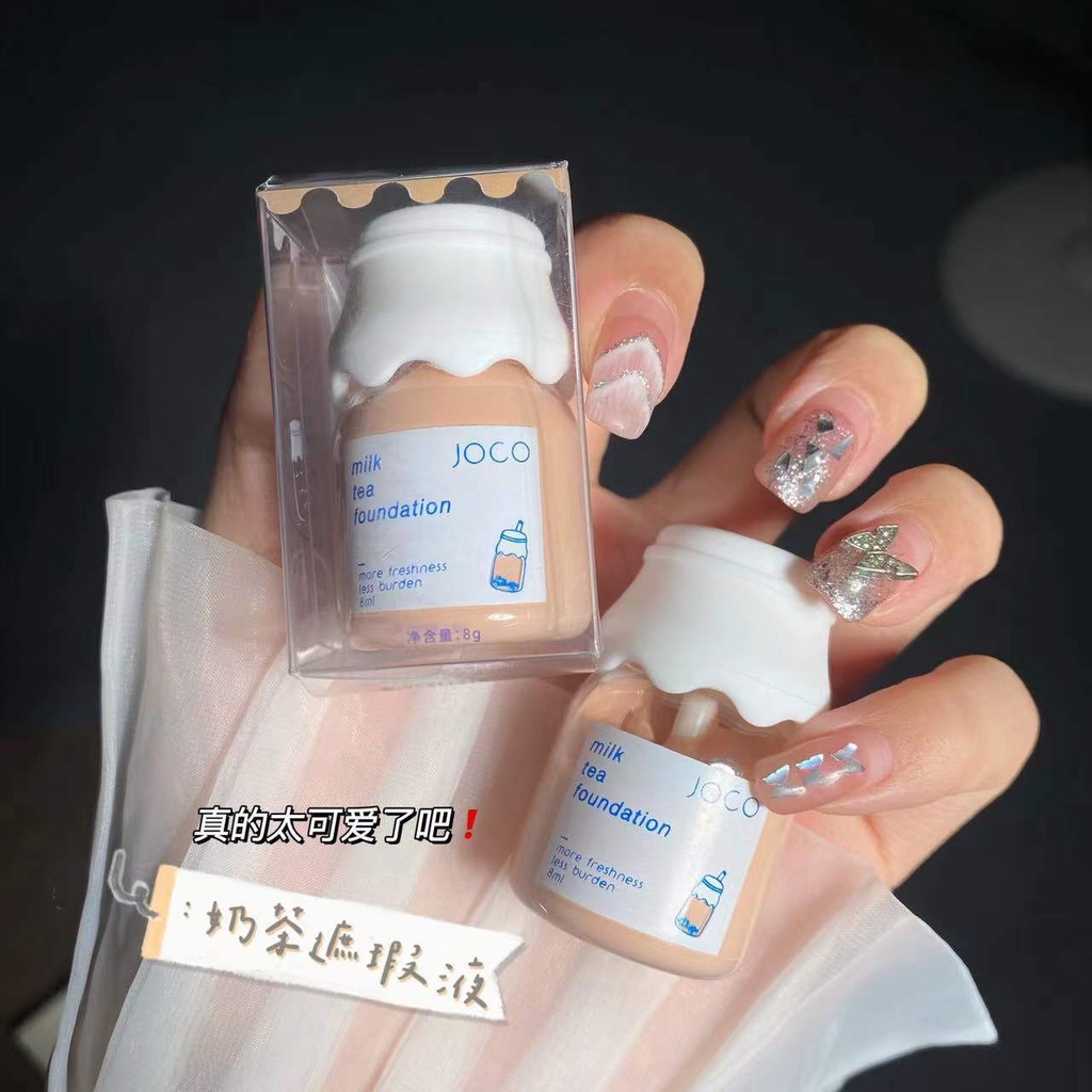 JOCO New Milk Tea Liquid Concealer Concealer/ Cover Fleck Acne Marks ...
