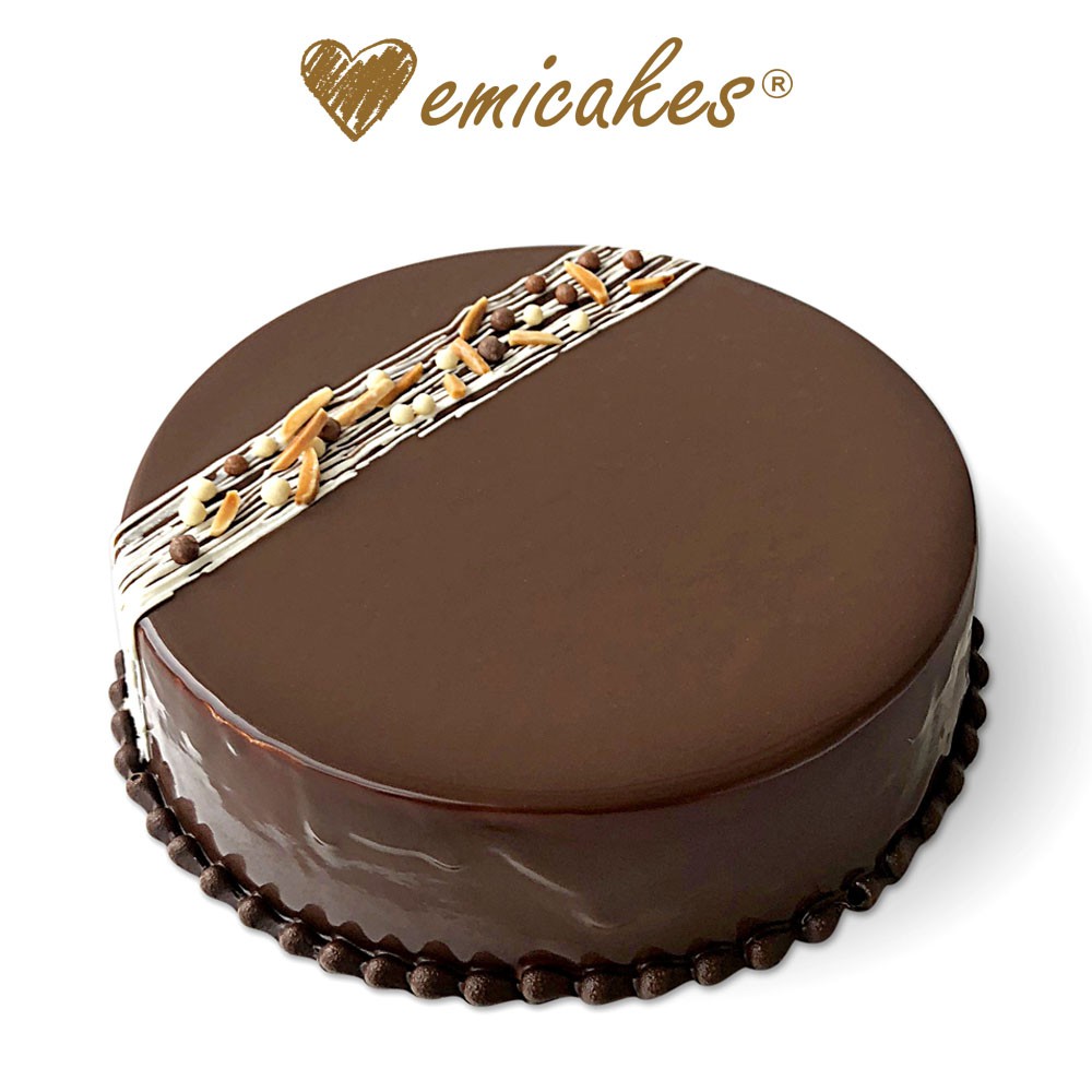 [EMICAKES] 15cm Eggless Pure Addiction Chocolate Cake | Shopee Singapore