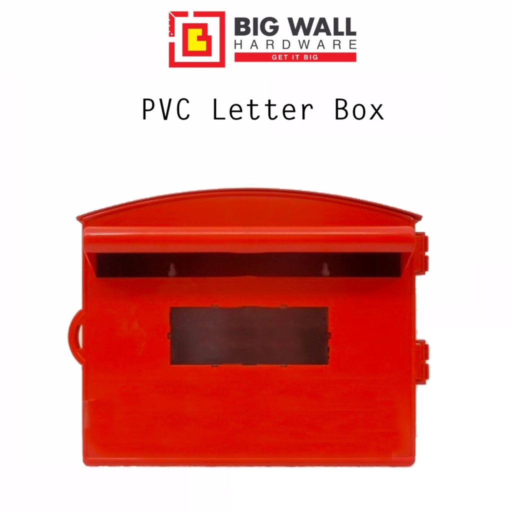 PVC Red Letter Box | Shopee Singapore