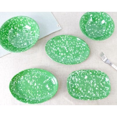 Korean Retro Melamine Tableware 5pc set A K-Food topokki plate Set ...