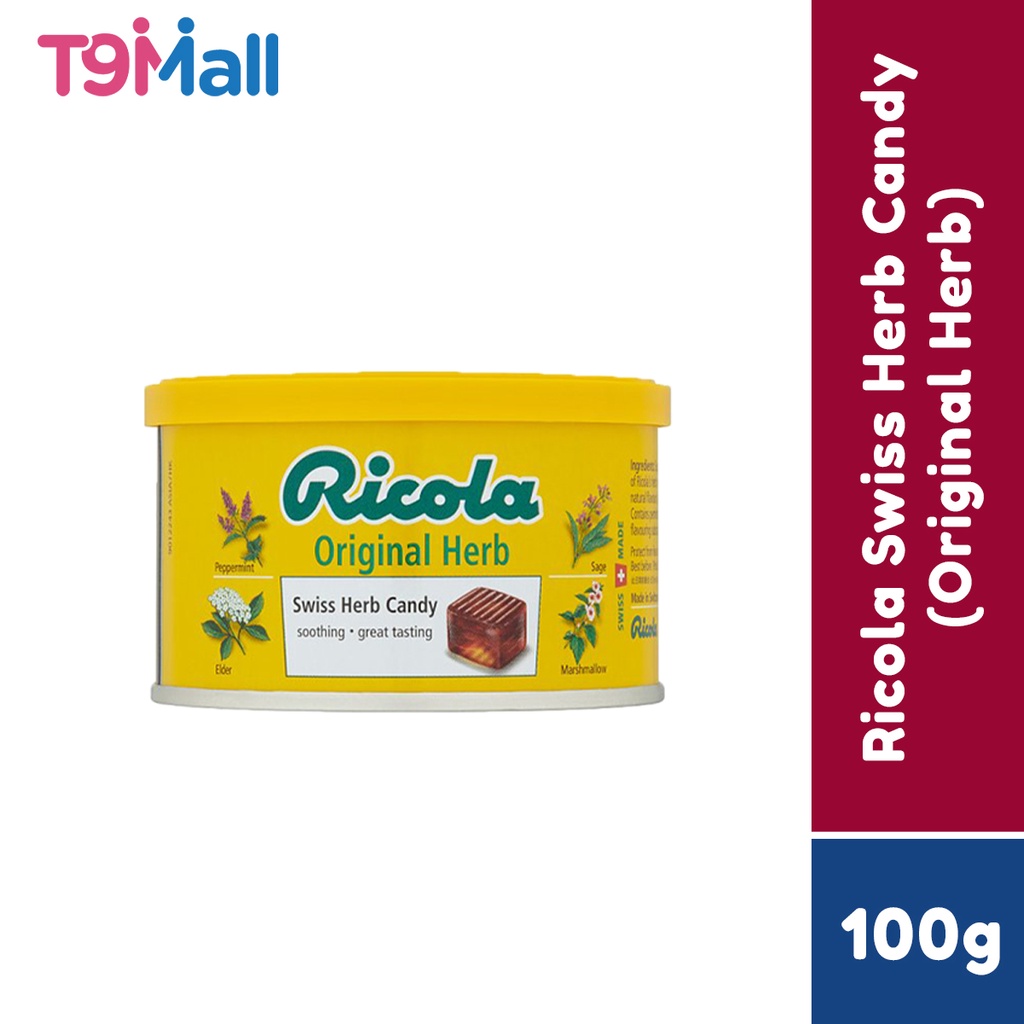 Ricola Swiss Herb Candy (100g) Ricola Swiss Herb Candy (100g) | Shopee ...