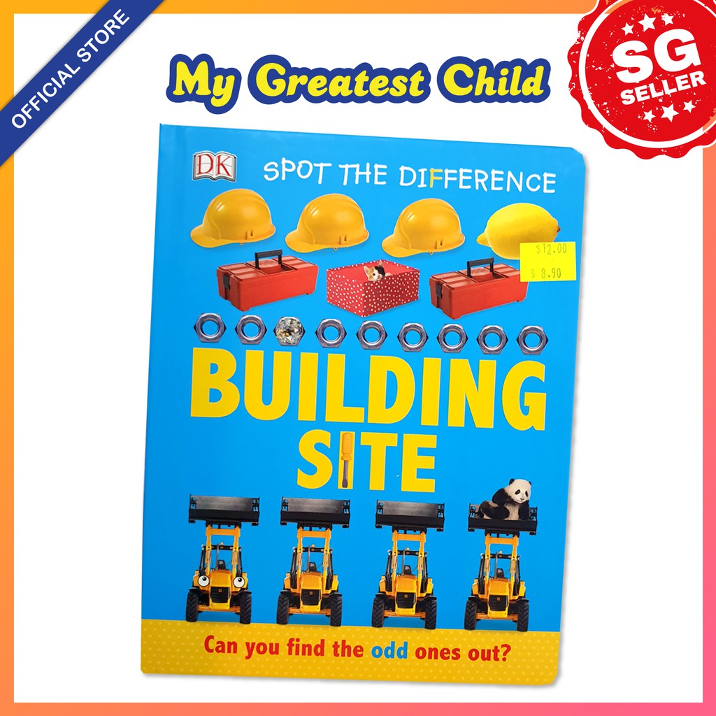 [Ready Stock] (Aged 3-5) DK Spot the Difference - Building Site ...