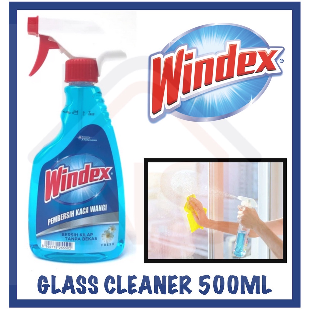 WINDEX Glass Cleaner Fresh Scent 500ml | Shopee Singapore
