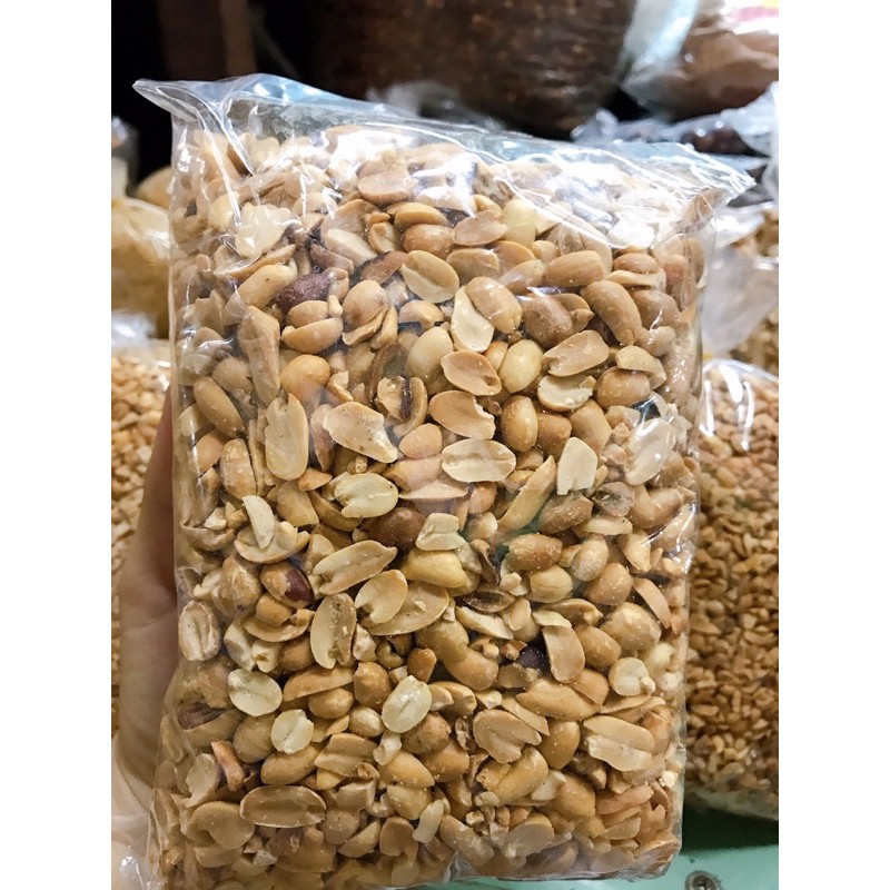 500g Roasted peanuts (roasted peanuts) - fragrant and fatty | Shopee ...