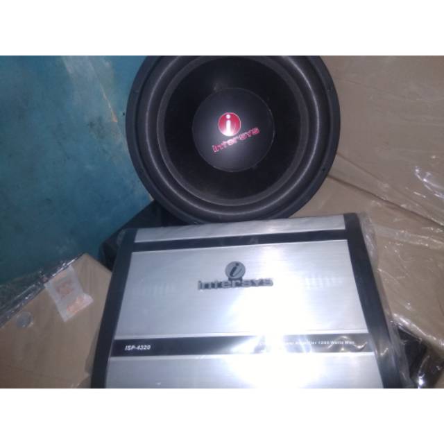 Audio Power And Subwofer Intersys Car Audio Package | Shopee Singapore