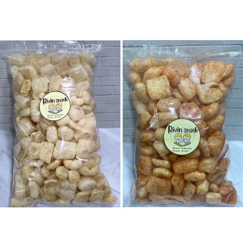 PREMIUM SKIN CRACKERS 250gr (SAVORY, SPICY, BALADO) HALAL 100% | Shopee ...