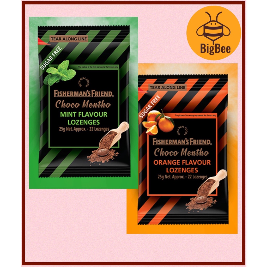 Fisherman's Friend - 25g x 2pkts Choco Mentho Mint / Choco Mentho ... Fisherman's Friend - 25g x 2pkts Choco Mentho Mint / Choco Mentho ...