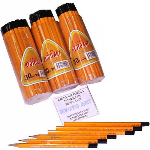 2B Koyoto Art Jumbo Pencil Large Triangle Pencil Learning To Write ...