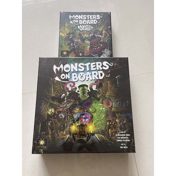 SOLD OUT Monster on Board Kickstarter deluxe Boardgame | Shopee Singapore