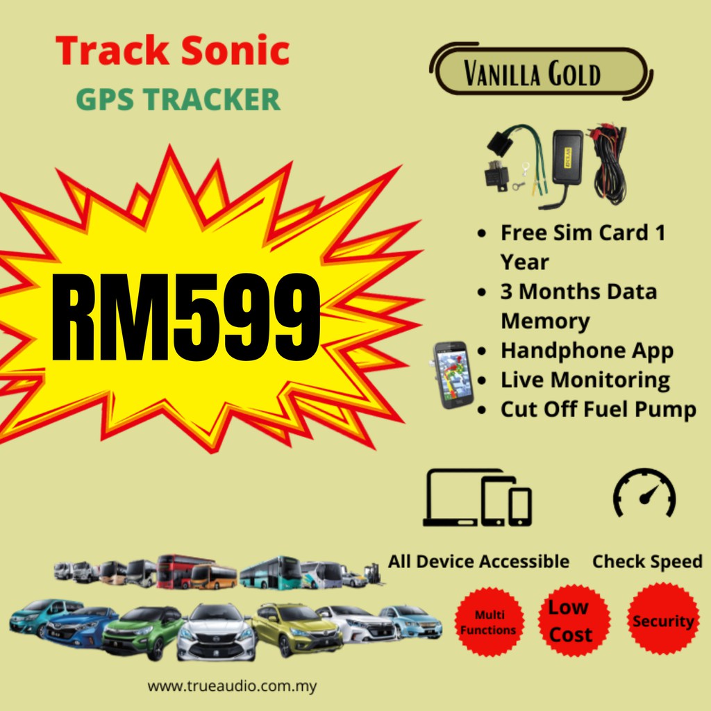 GPS TRACKER (VANILLA GOLD) | Shopee Singapore