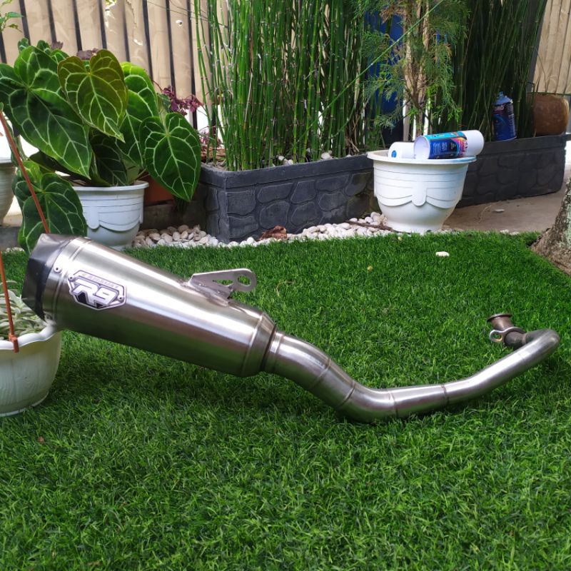 Exhaust r9 new alpha pcx vario adv | Shopee Singapore