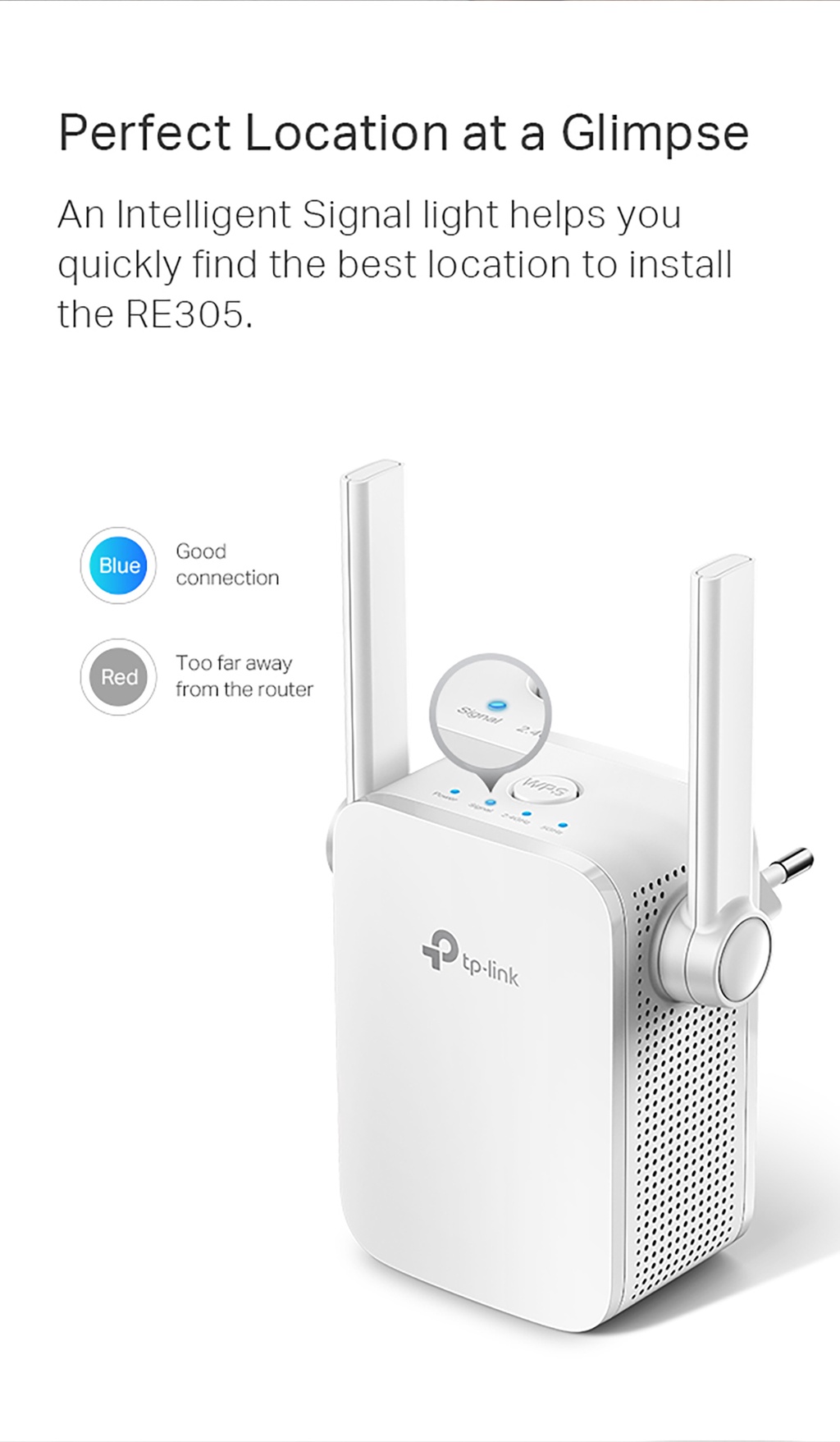 TP-Link Dual Band Wireless Wi-Fi Range Extender & Booster with AP Mode ...