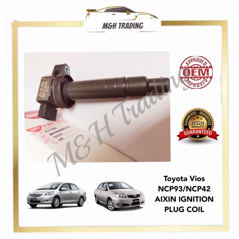 AIXIN PLUG COIL TOYOTA VIOS NCP93/NCP42(90919-02240) | Shopee Singapore