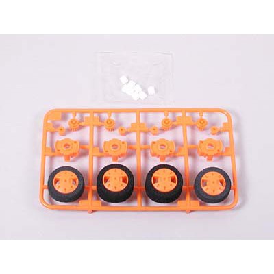Tamiya Mini 4WD Narrow One-Way Wheel Set for Super X Chassis TAM15238 ...