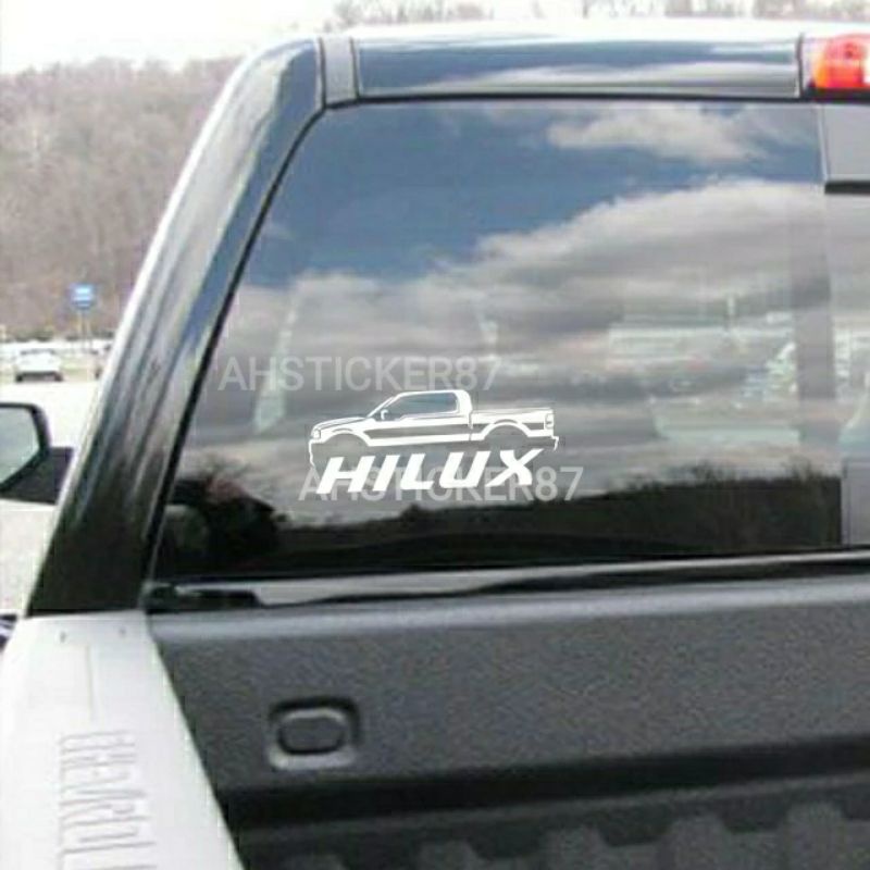 Horrible STICKER HILUX STICKER TOYOTA HILUX STICKER CUTTING STICKER Car ...
