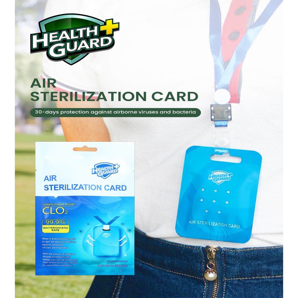 Health Guard Air Sterilization Card (HG-ASC) | Shopee Singapore