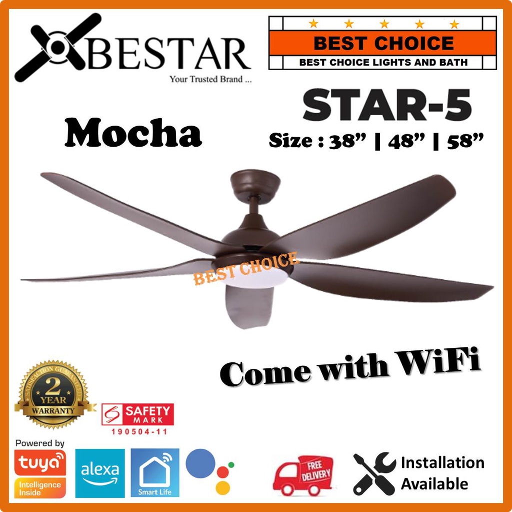 [CDC SG60] Free Wifi $268 Yes-Basic Install - BESTAR Star-5 DC CEILING ...