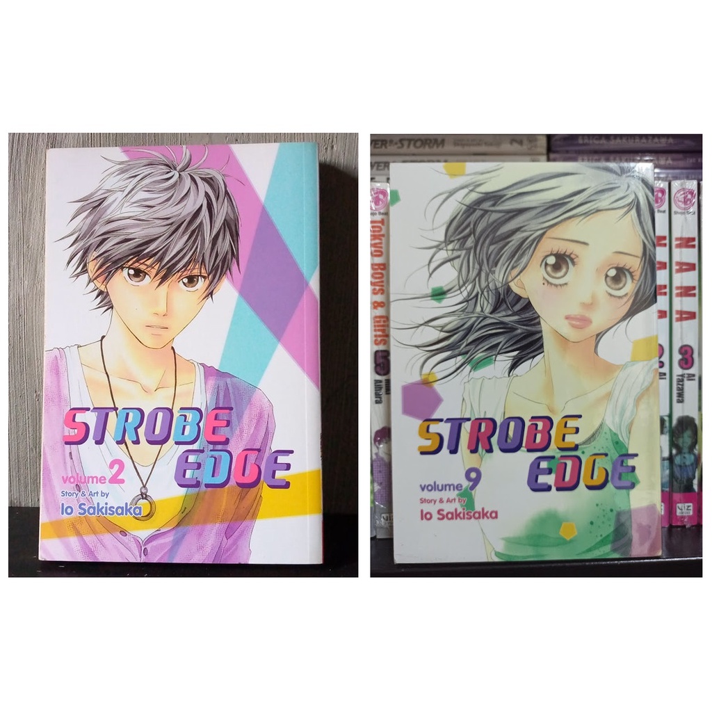 Strobe Edge Manga by Io Sakisaka, Vol. 2 & 9, Paperback, English, Viz ...