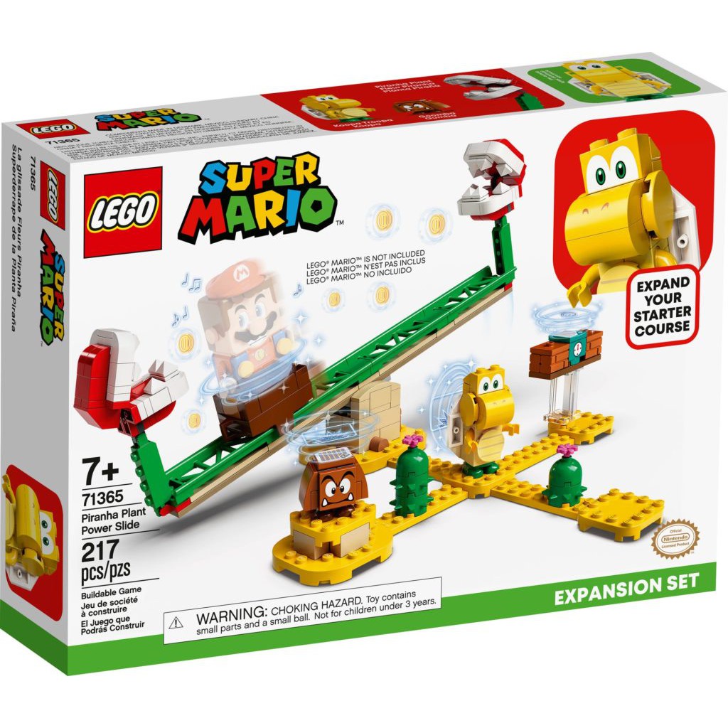 71365 LEGO Super Mario: Piranha Plant Power Slide Expansion Set ...