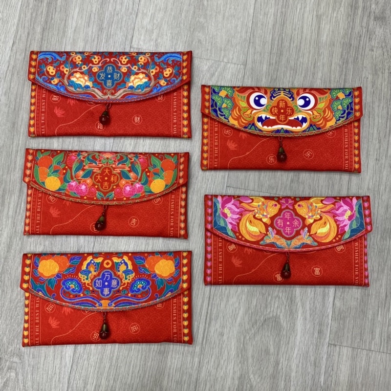 Fabric Red Packet/ Red packet organiser Ang bao / CNY fabric Ang Bao ...