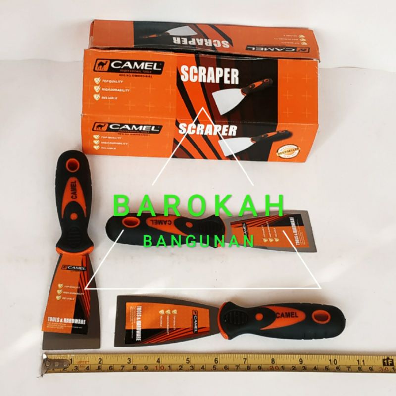 Rubber Handle 2 "/ SCRAPER Handle FIBER 2 INCH CAMEL | Shopee Singapore