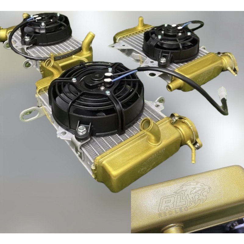 LC/Y15/RS RD LEO RACING RADIATOR WITH FAN | Shopee Singapore