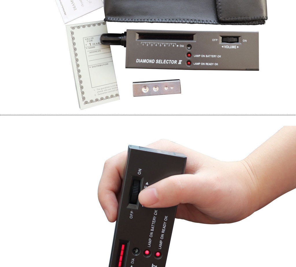 1pc V2 Professional High Accuracy Diamond Tester Gemstone Gem Selector ...