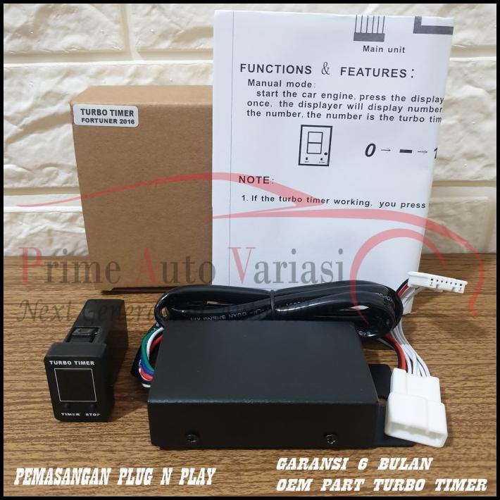 Turbo Timer Oem All New Fortuner Vrz 2016 2020 Original Toyota Pnp ...