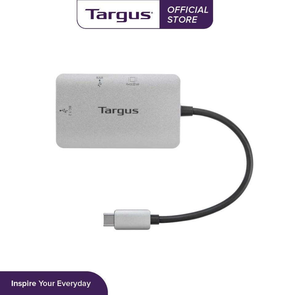 Targus USB-C 4K HDMI Video Adapter with 100W Power Delivery - ACA948 ...