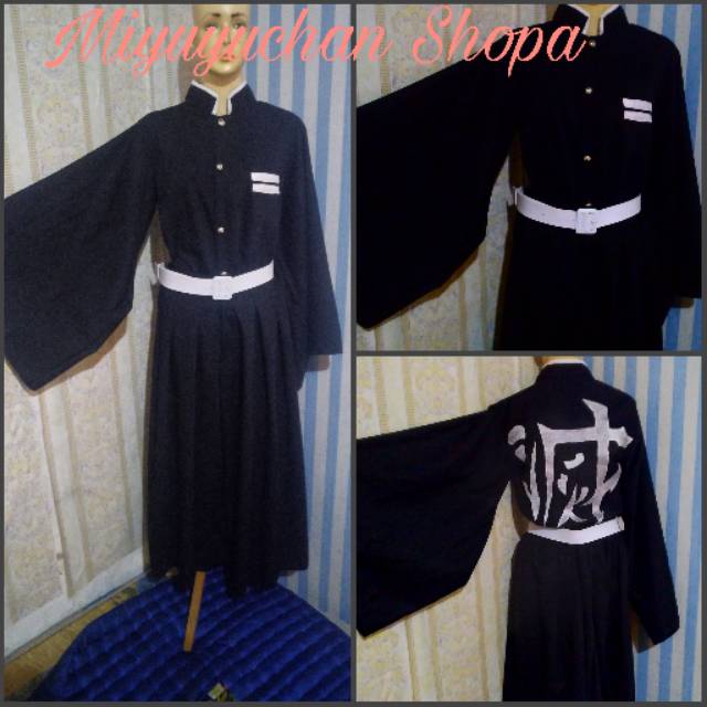 Tokito muichiro cosplay costume kimetsu no yaiba demon slayer | Shopee ...