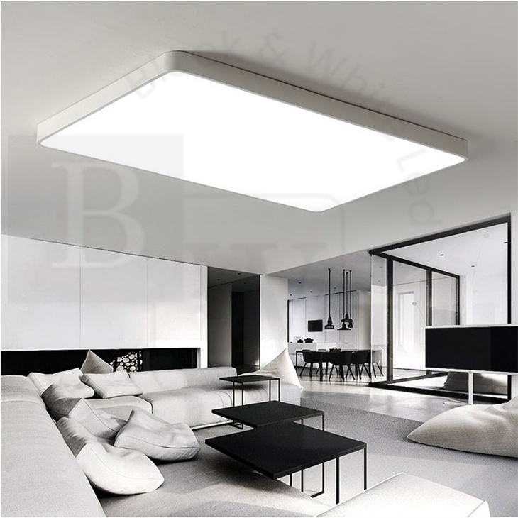 BWL LED Ceiling Light 600MM 60w/72W/96W/120W/140W Tri-Tone Rectangle ...
