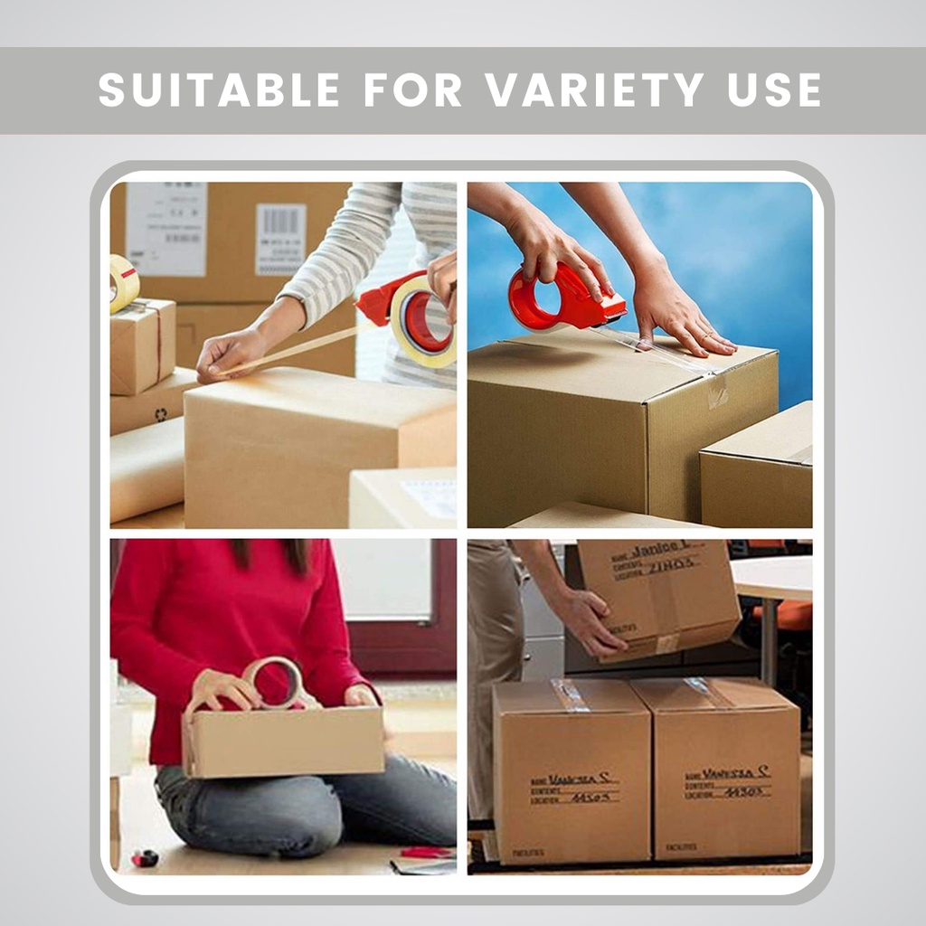 mixshop High Quality 45mm x 218 yards Extra Long Transparent Adhesive ...