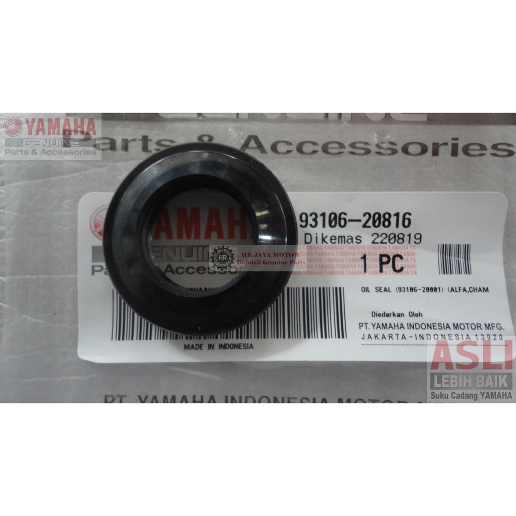 Rubber Seal Wheel Drum Front Right Yamaha F1ZR Alfa Nmax Mio Vega R ...