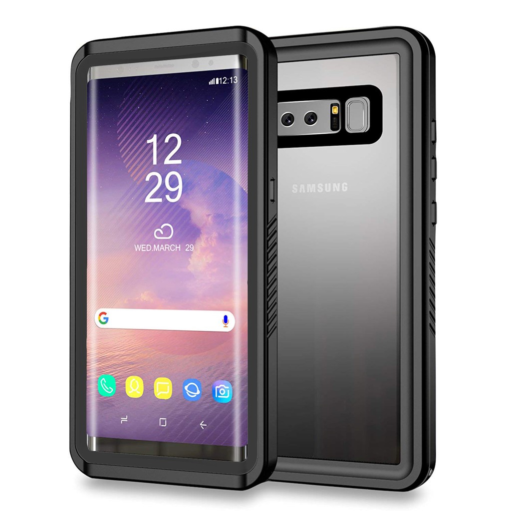 Samsung Galaxy Note 8 Waterproof Case, Shockproof Dirtproof IP68 ...